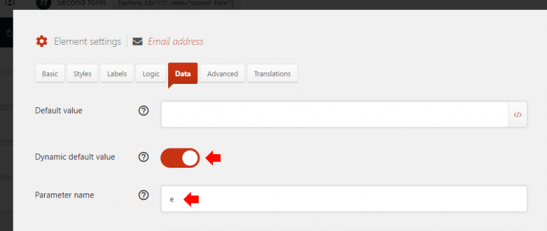 Passing Data From One Form To Another Themecatcher Support