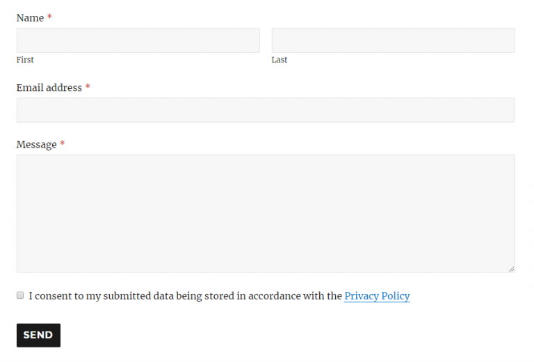 How do I make Quform forms compliant with GDPR? | ThemeCatcher Support