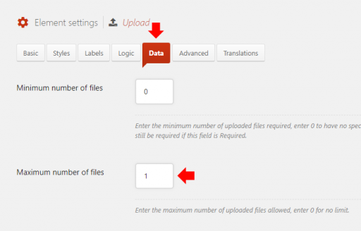 How do I allow multiple file uploads? | ThemeCatcher Support