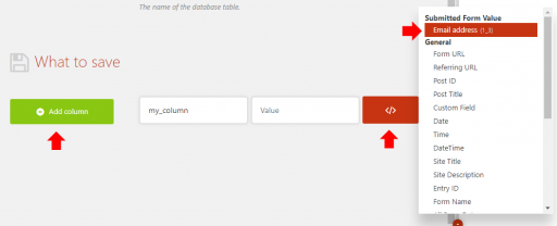 Saving form data to a custom database | ThemeCatcher Support